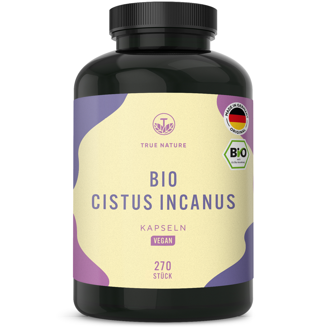Bio Cistus Incanus Kapseln - 270 Stück Vegan
